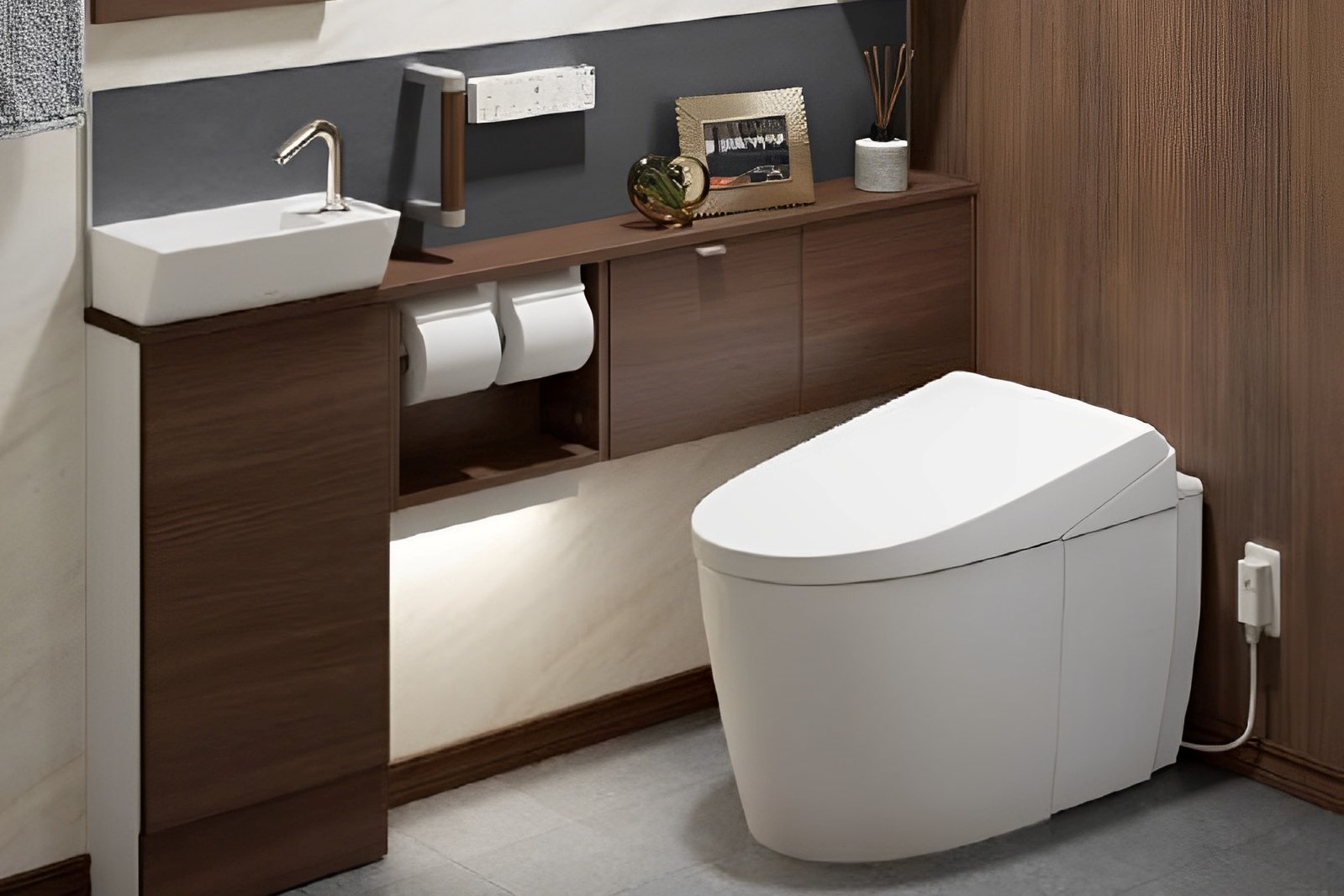 トイレの掃除に邪魔な給水管を隠しちゃおう – ちいさな ちいさな リフォーム店 ユキハウス 新潟県三条市